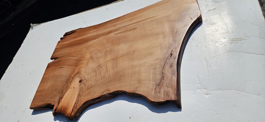 Old Growth Redwood Root Live Edge Slab W/burned Edges, One Faux Edge - Etsy