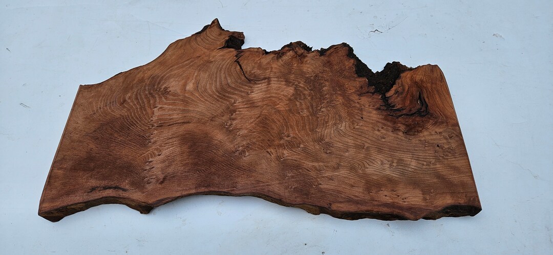 Old Growth Redwood Root Live Edge Slab W/burned Edges - Etsy