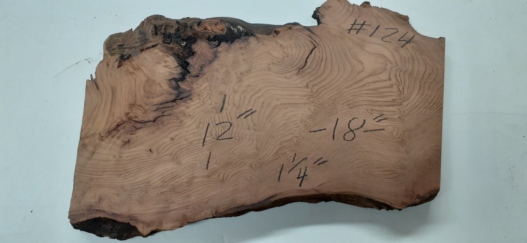 Old Growth Redwood Stump Root Slab, Extreme Figuring, Small Table Top ...