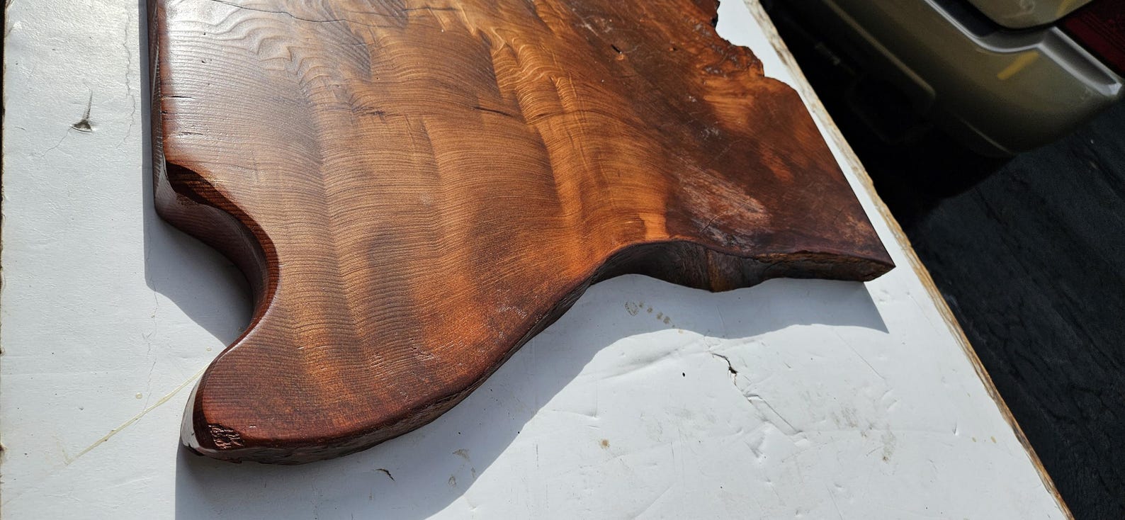 Old Growth Redwood Root Live Edge Slab W/burned Edges some Faux Edge - Etsy