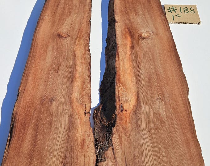 Old Growth Redwood Root Live Edge Slab Nice Edges 2 Piece - Etsy