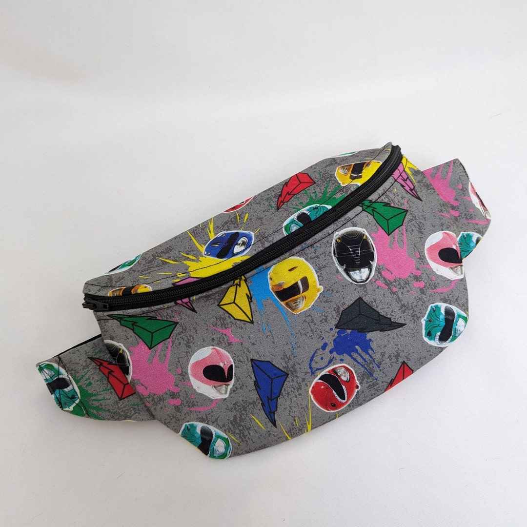 Power Rangers Fanny Pack I 90s Cartoon I Red Ranger I Nickelodeon I ...