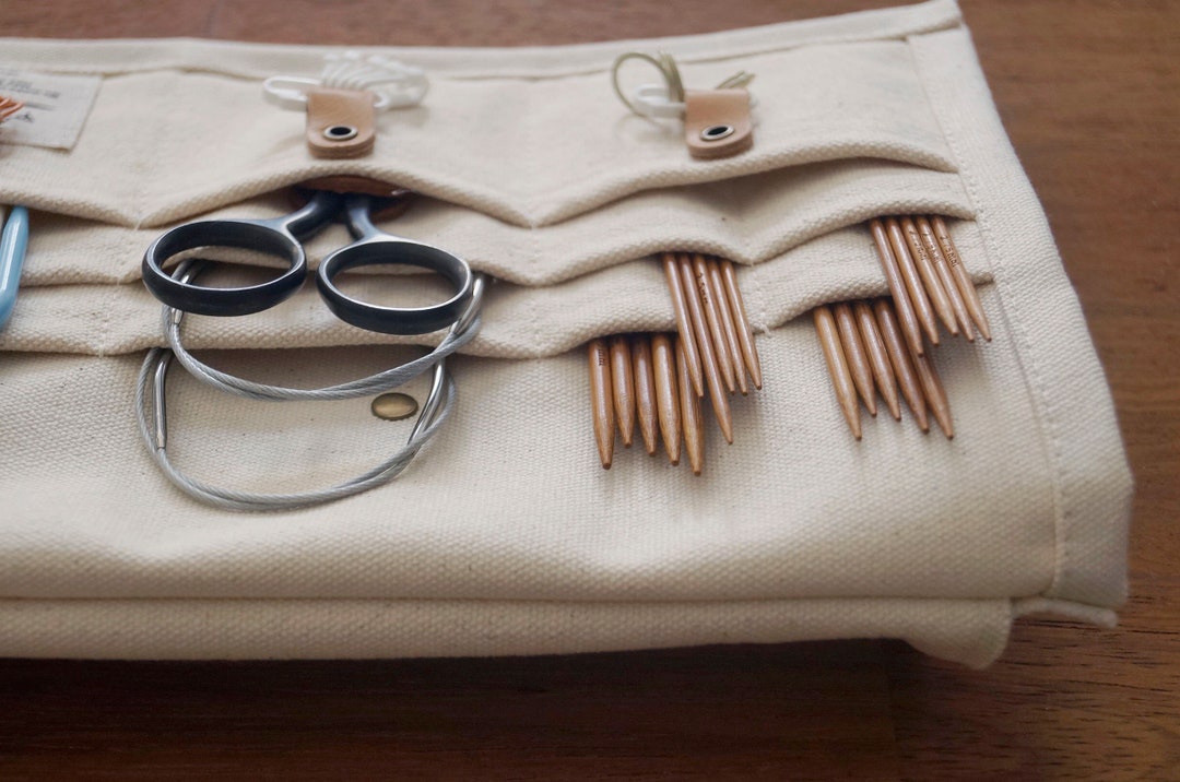 Circular / Interchangeable / Short Knitting Needle Organizer Case - Etsy