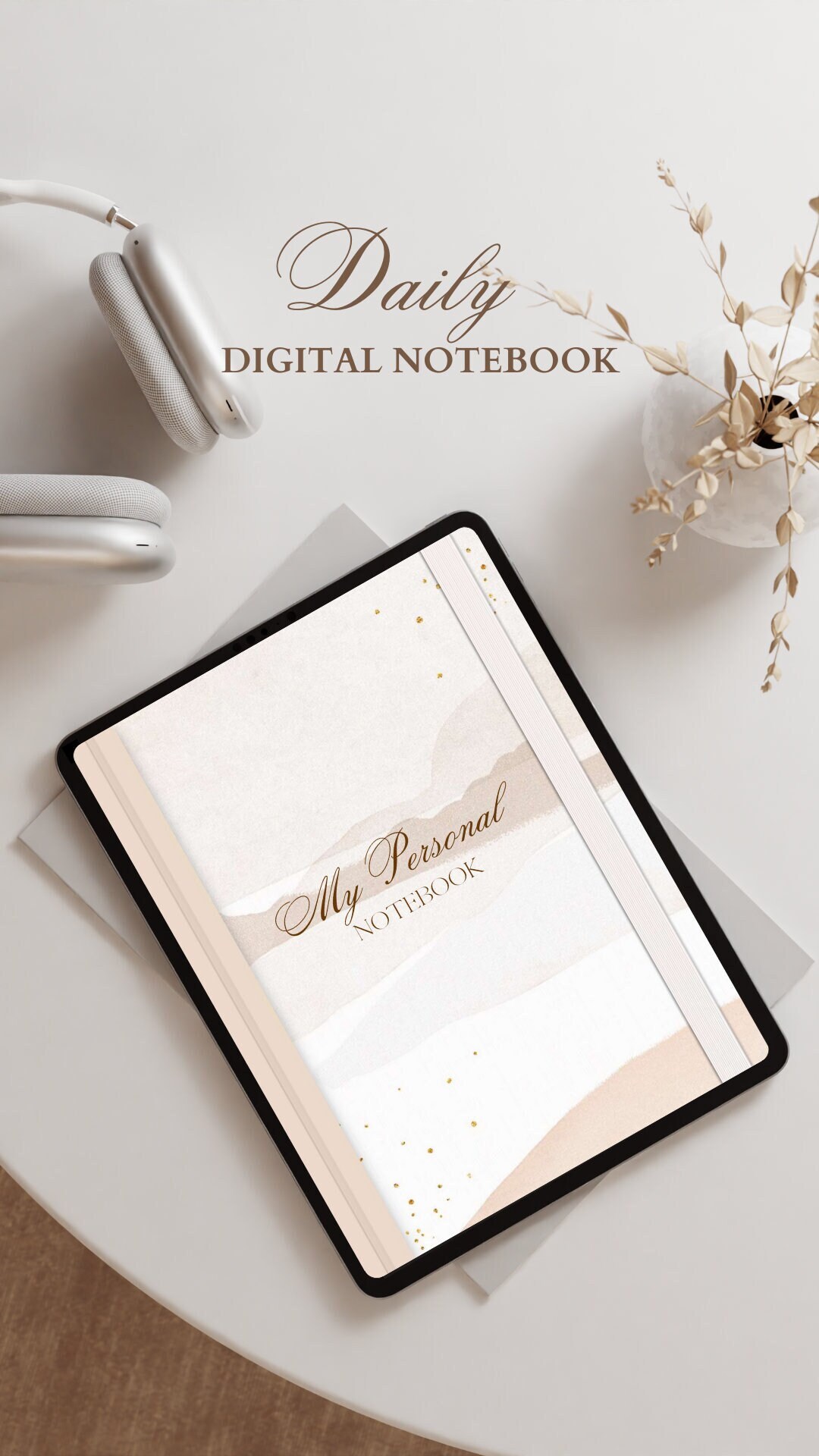 Digital Notebook | Digital Planner | Goodnotes Notebook | iPad Notebook ...
