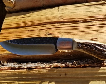 Antler knife | Etsy