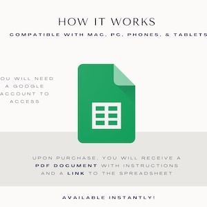 12-week Year Planner | Goal Tracker Google Sheet Template | Quarter ...