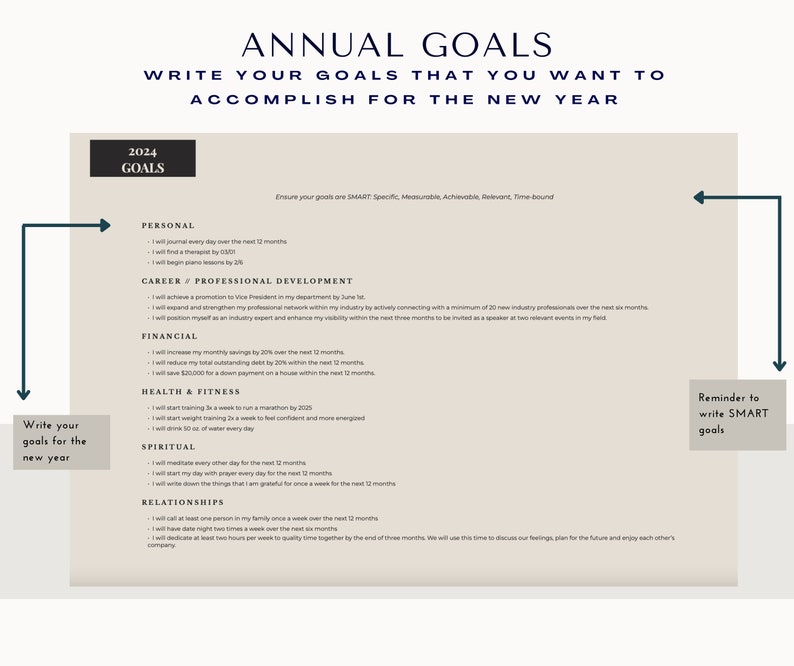 12-week Year Planner | Goal Tracker Google Sheet Template | Quarter ...