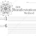 369 Manifestation Method Worksheet | Printable | Instant Download - Etsy