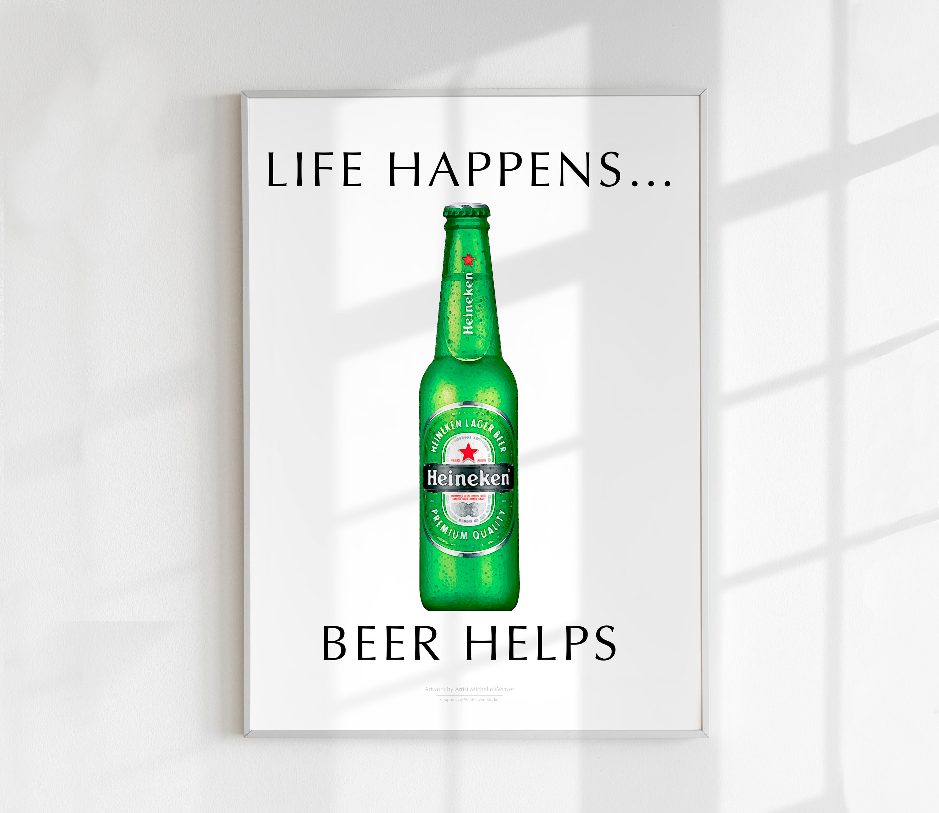Heineken Beer Poster