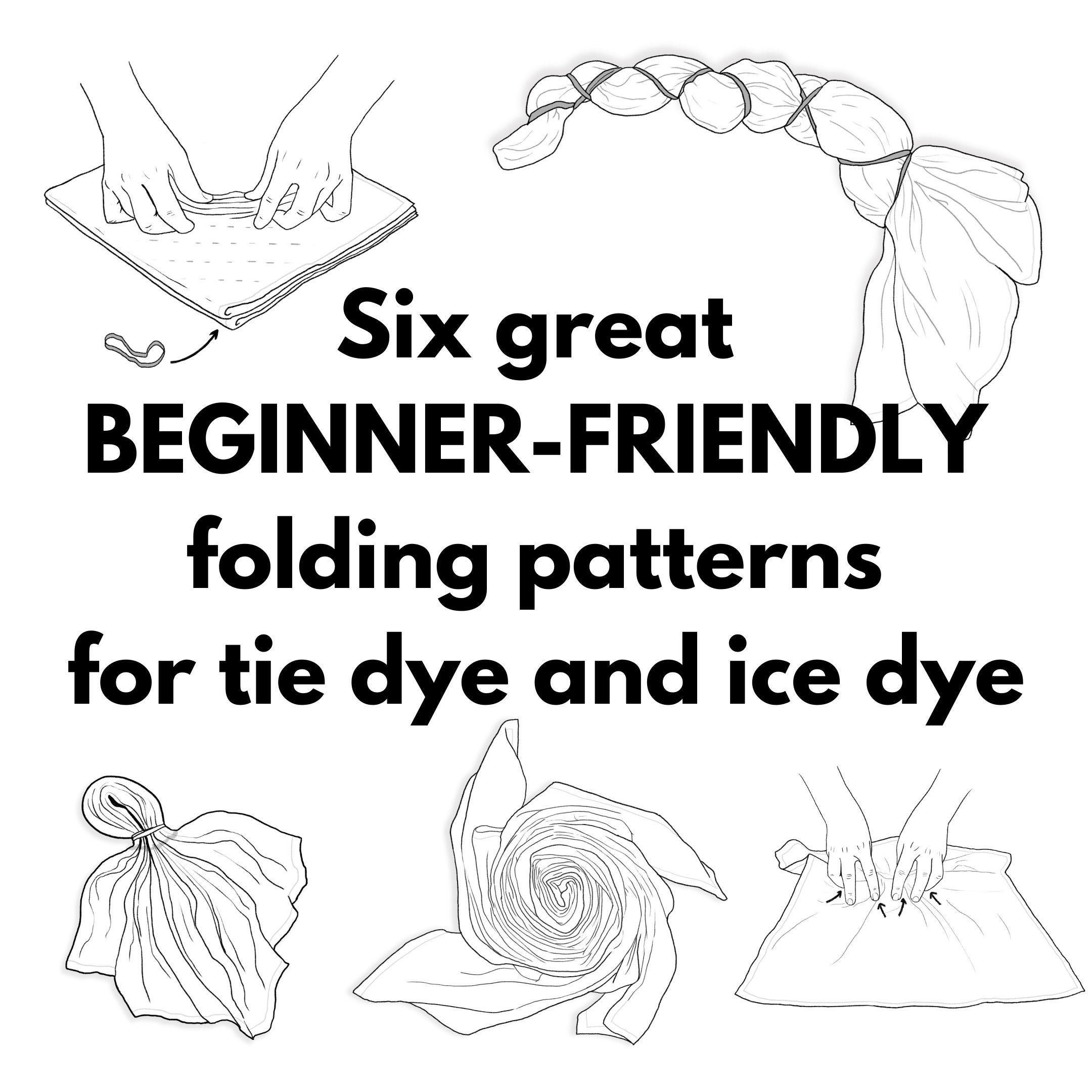 Beginner tie dye patterns store