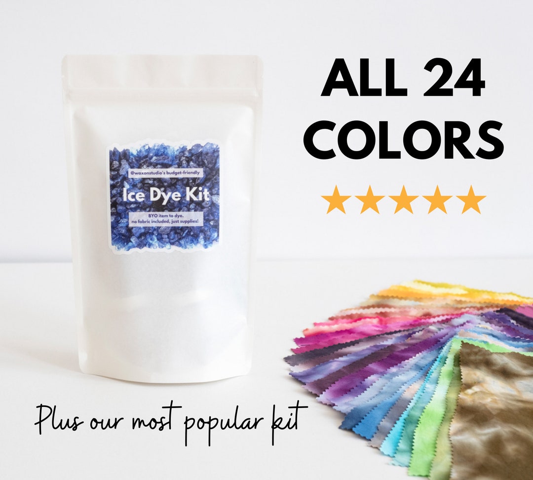 The Whole Ice Dye Kit & Caboodle: All 24 Colors + Our Budget Kit ...