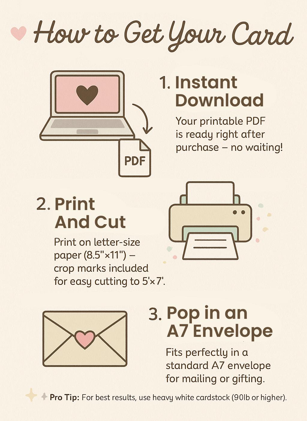 Retro Rock 'n' Roll 'burning Love' Printable Card - Valentine's Day ...