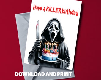 Scream Birthday - Etsy