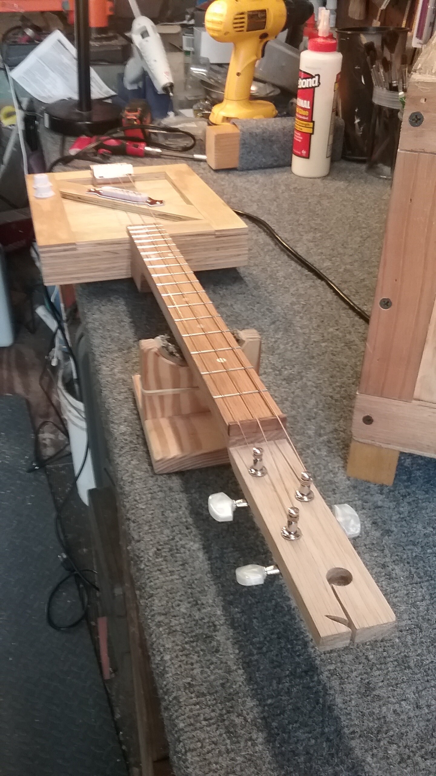 Plywood Crate 3 String Guitar - Etsy