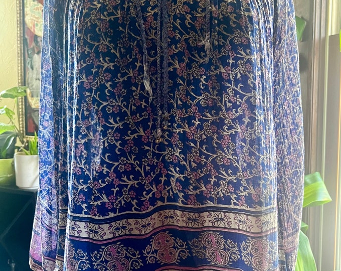 Boho Vintage 70s Peasant Top! - Etsy