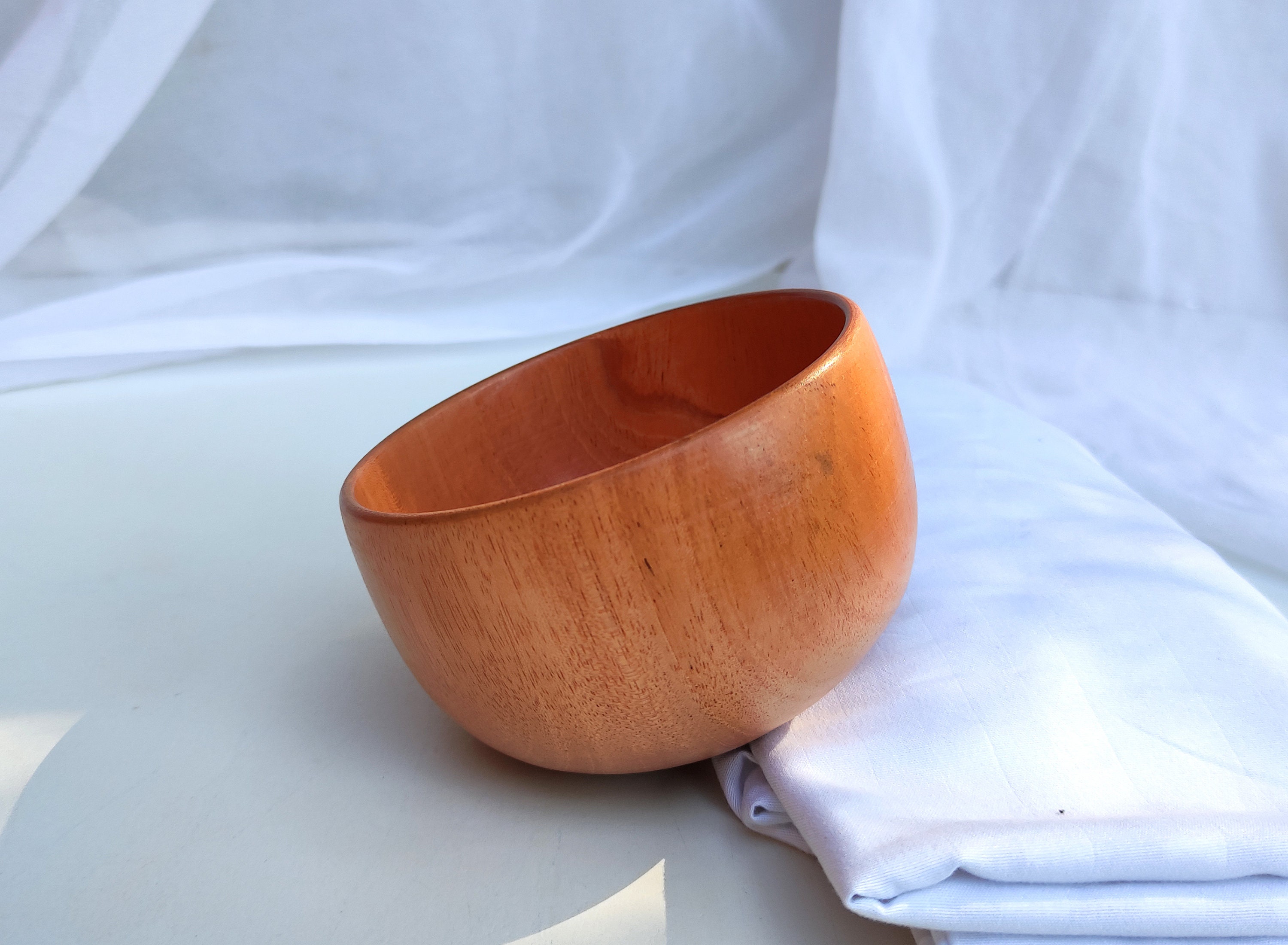 Small Wood Bowl Set 6 Pcs 3.5 Inch Mini Bowls | Etsy