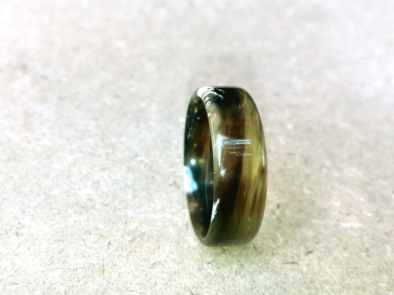 Buffalo Horn Ring Horn Ring Men's Ring Horn Rings - Etsy