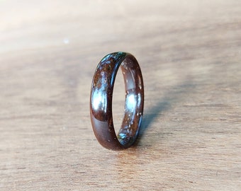 Mens Wood Ring - Etsy