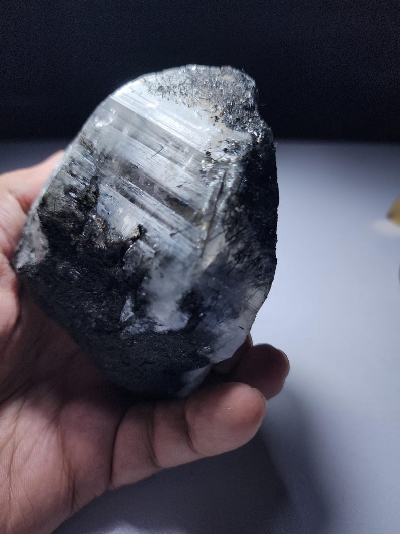 Quartz With Amphibole Inclusions - Etsy
