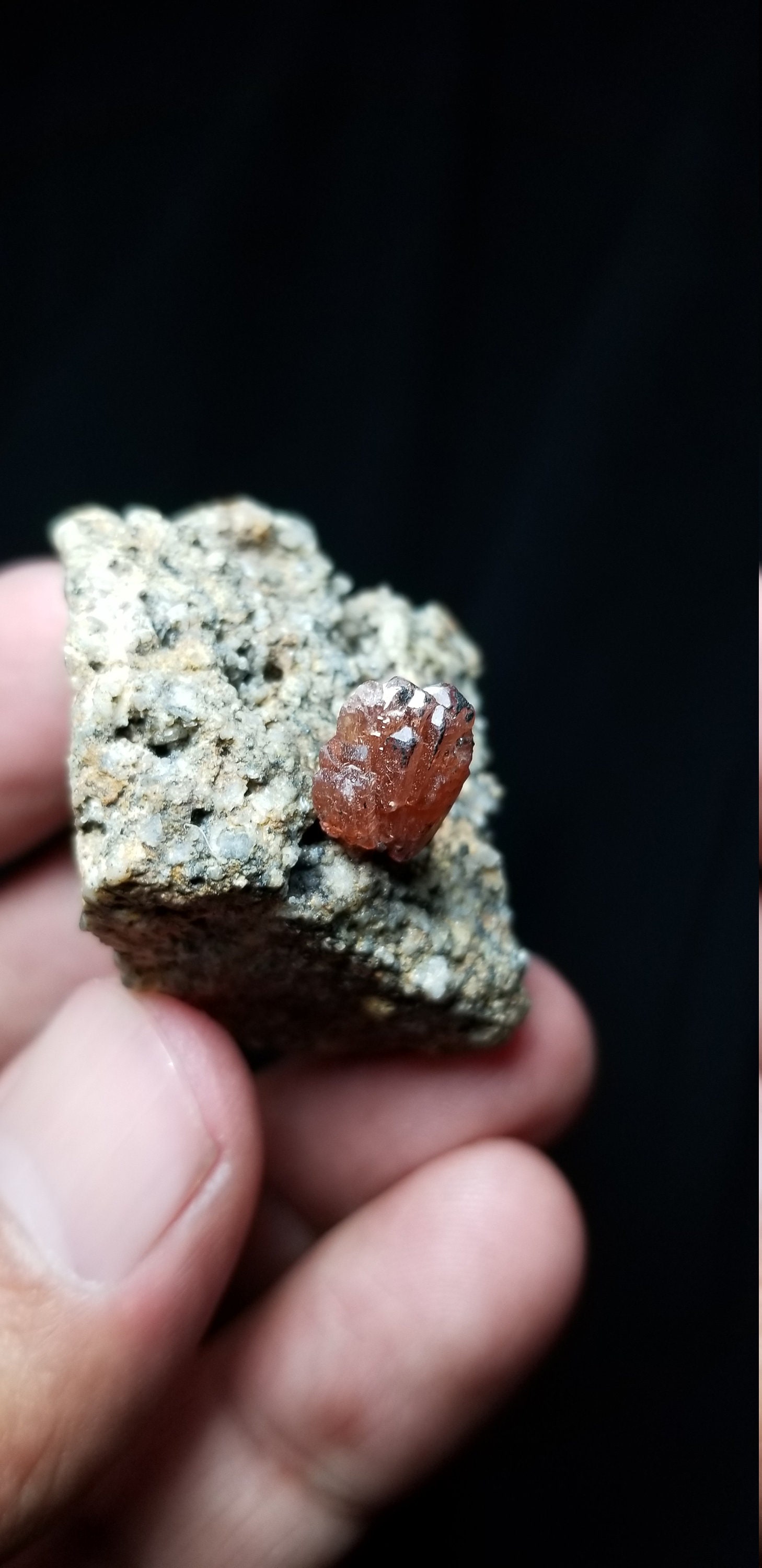 Rare Colour Change Xenotime on Matrix - Etsy
