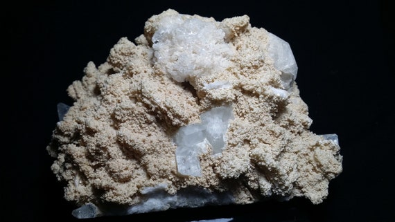 Rare Pollucite With Colorless Topaz and Beautiful Albite - Etsy