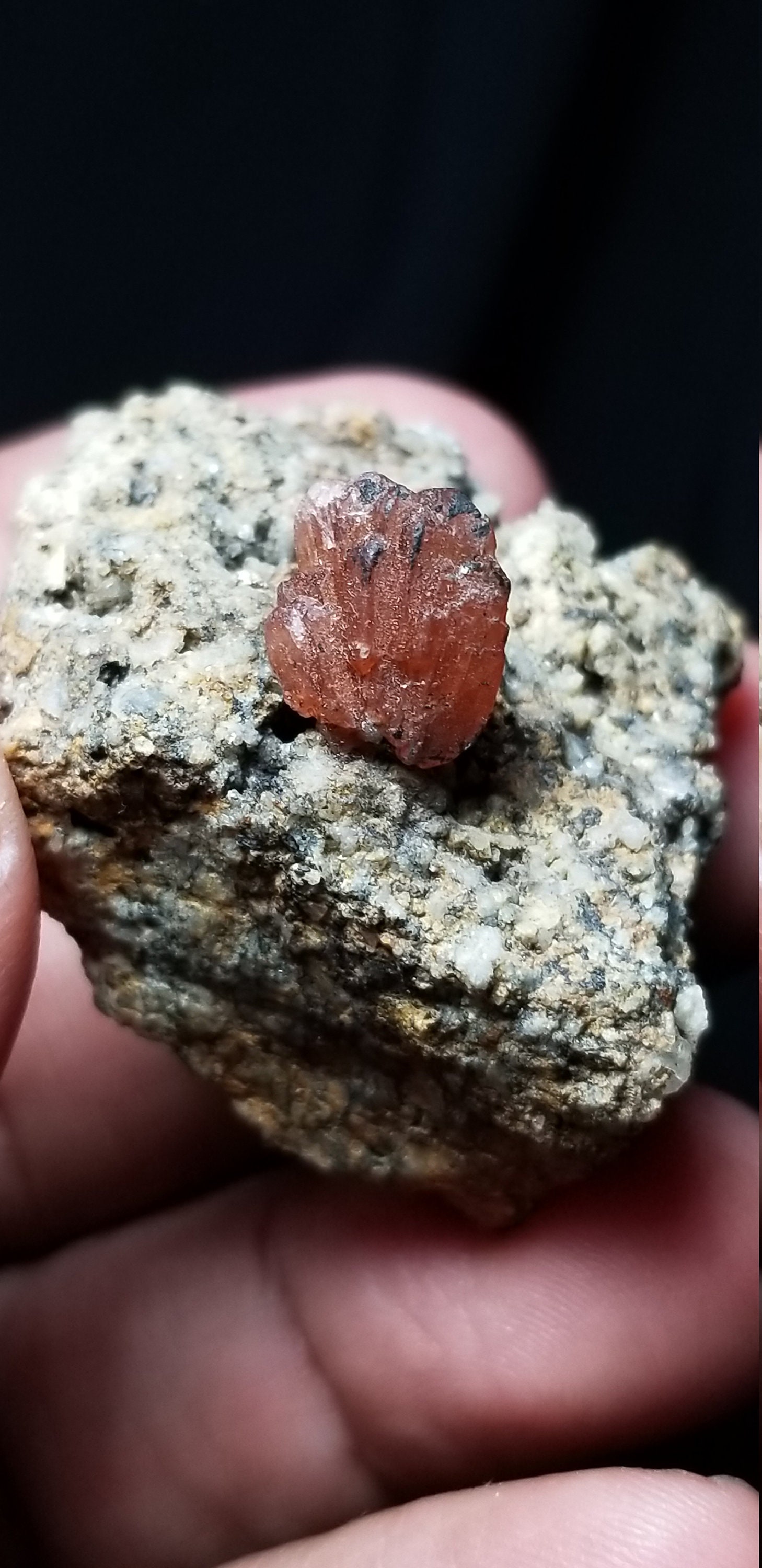 Rare Colour Change Xenotime on Matrix - Etsy