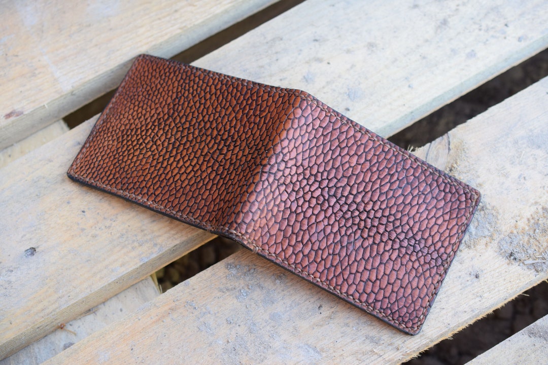 Beaver Tail & Kangaroo Leather Wallet, Perfect Gift for Him, Great Mens ...