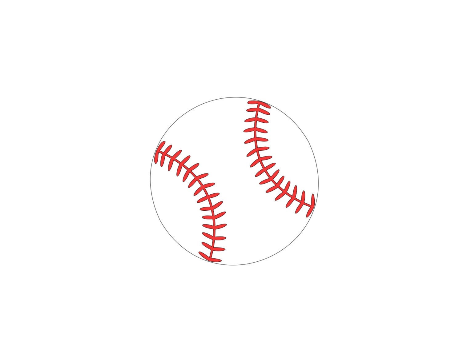 Baseball Decal | Vinyl Transfer Decal | DIY Decal | Car Decal | Bottle ...
