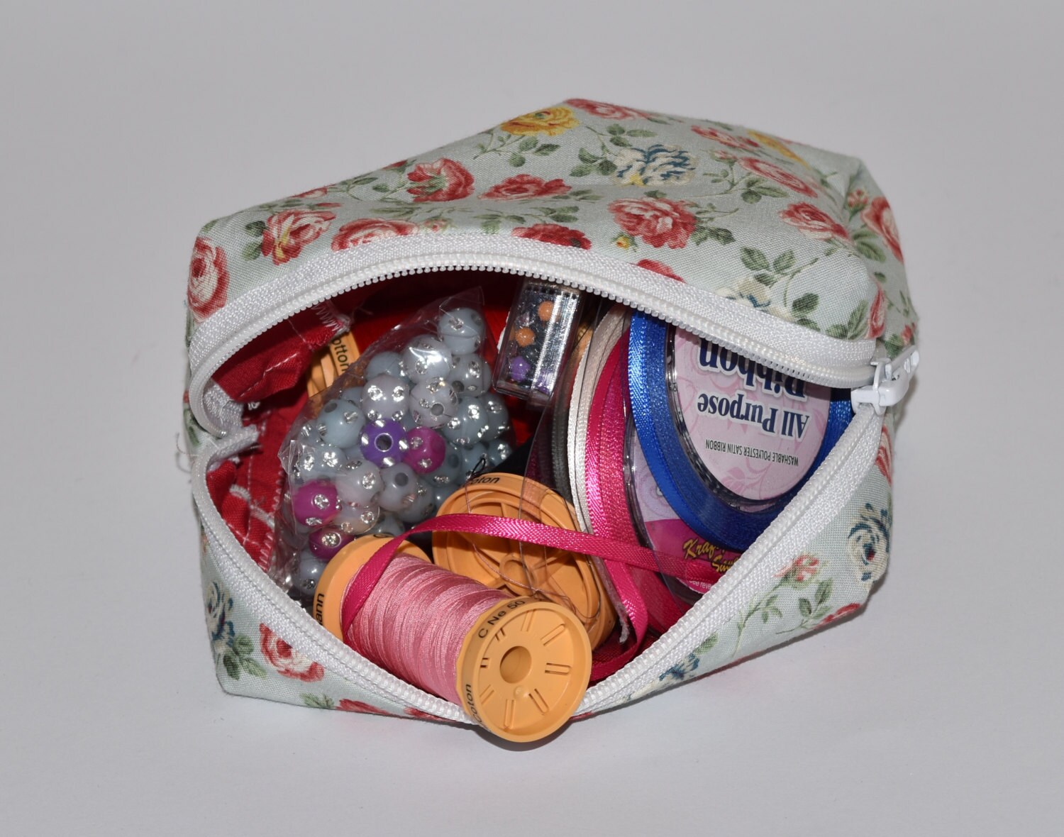 Box Pouch Organiser With Zip Multi Purpose for Storing Bits & - Etsy