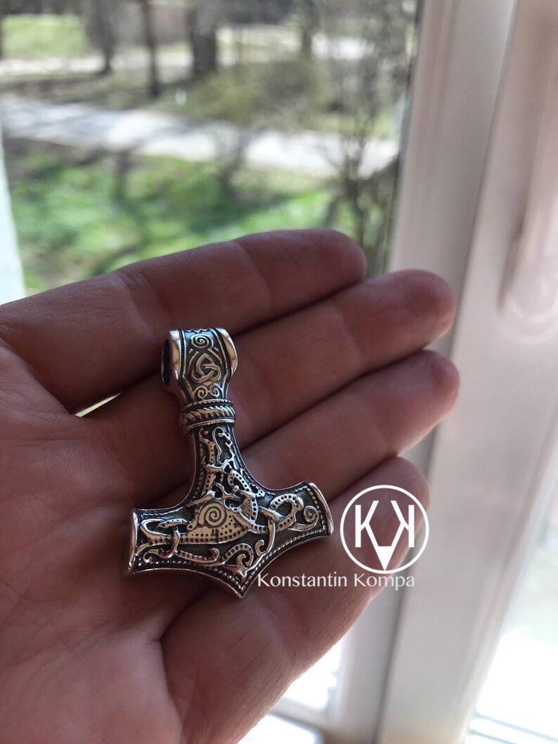 Big Heavy Solid Silver Sterling 925 THOR'S HAMMER - Etsy