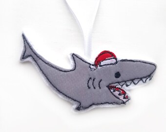 Christmas Shark Ribbon - Etsy