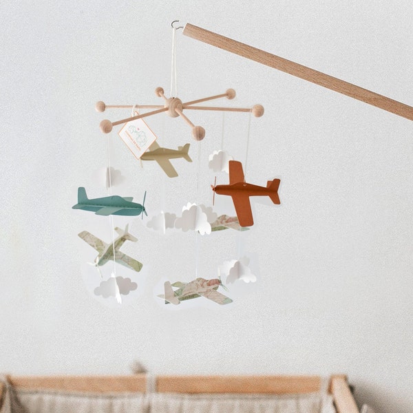 Airplane Mobile - Etsy