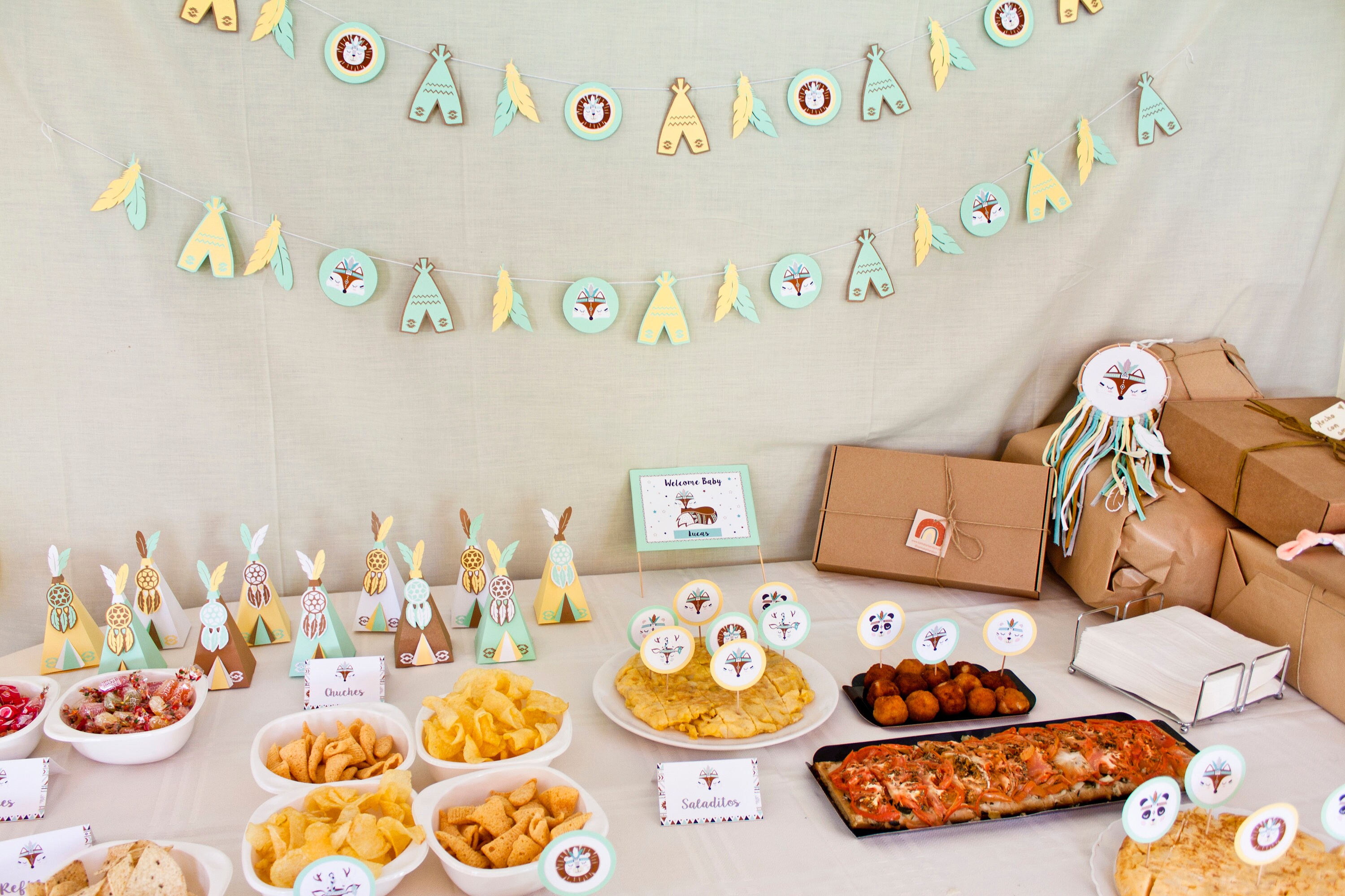 Teepee Party Box. Party Favor Boxes for Boho Birthday Party. - Etsy