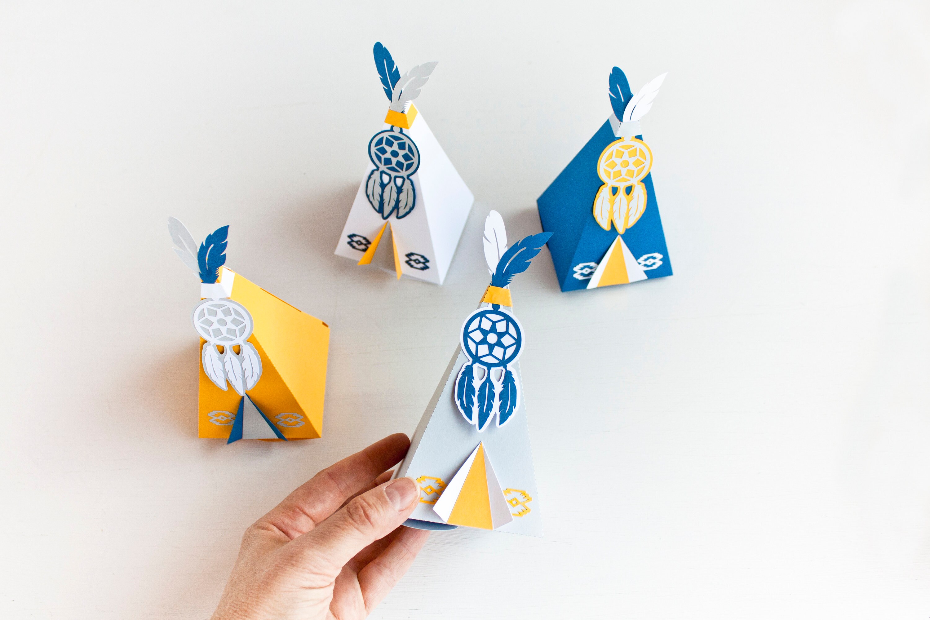 Teepee Party Box. Party Favor Boxes for Boho Birthday Party. - Etsy