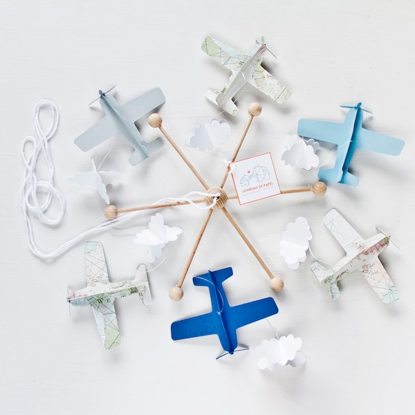 Airplane Mobile - Etsy