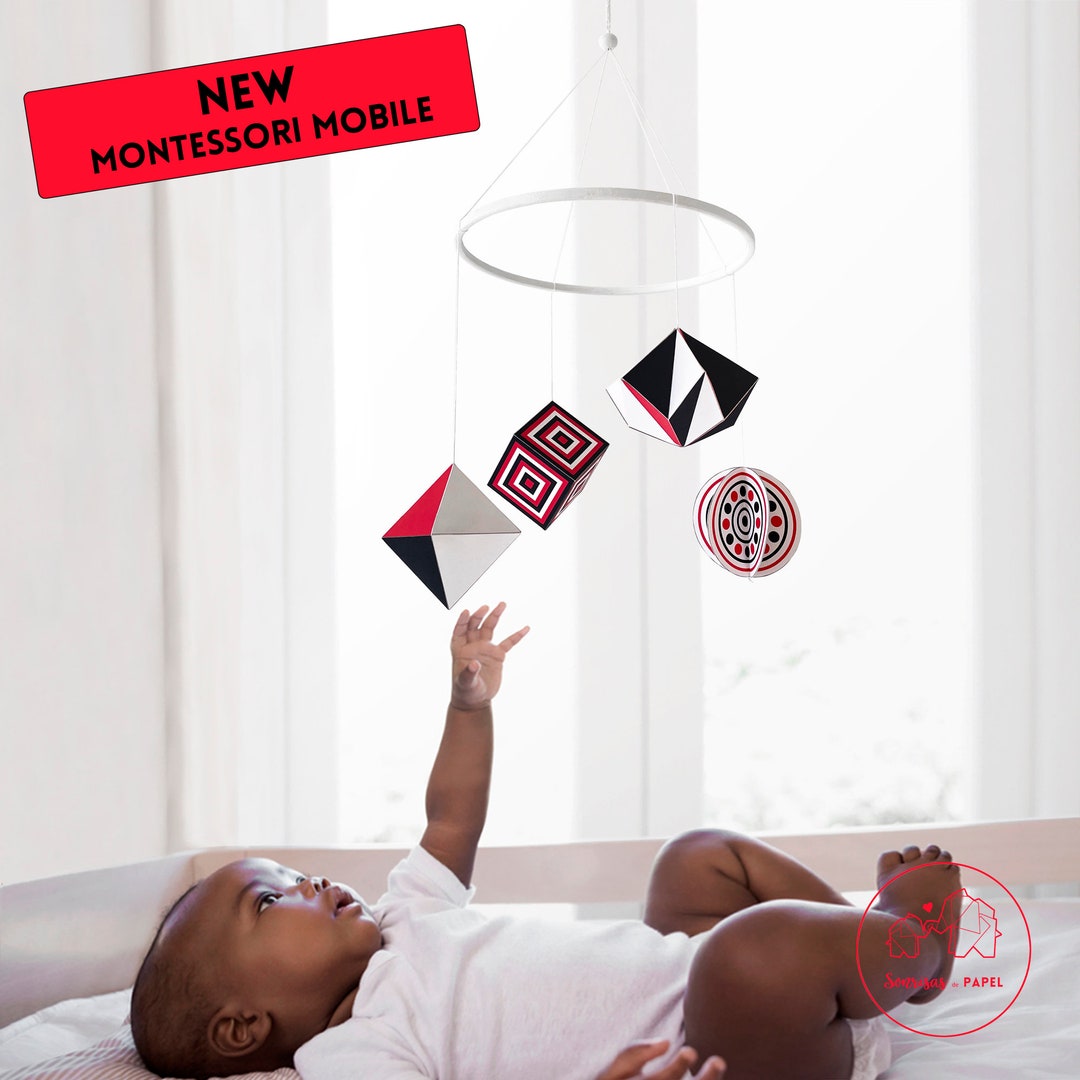 DIY Montessori Mobile. Montessori Printable Baby Mobile. PDF DIGITAL ...