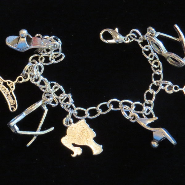 Barbie Charm Bracelet - Etsy