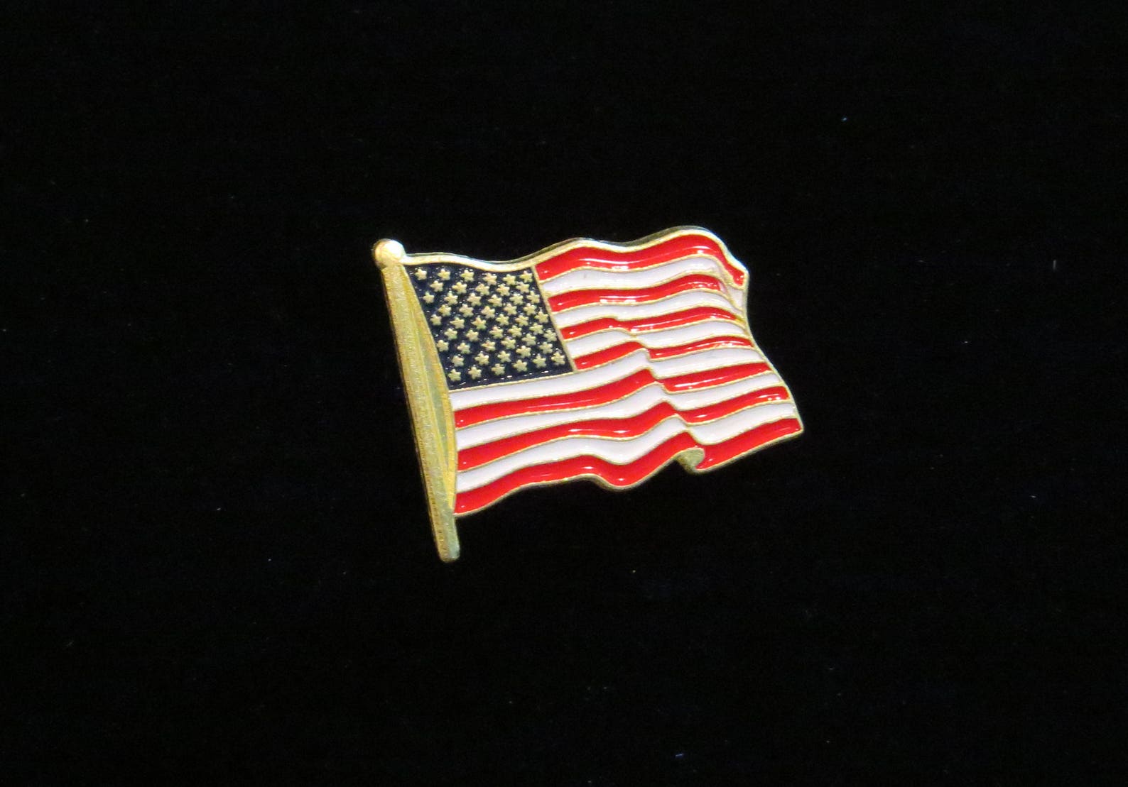 American Flag Tack Lapel or Hat Pin USA Independence Day US 4th of July ...