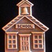 Schoolhouse Pin Copper Teacher Principle School House PC005 - Etsy