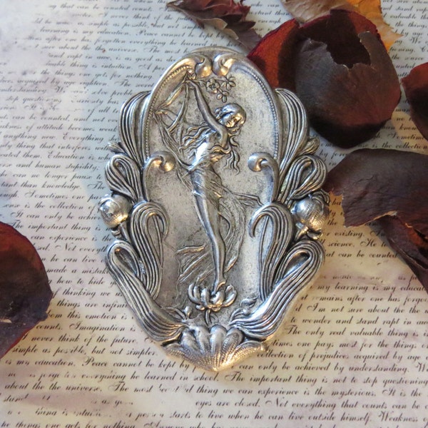 Art Nouveau Pin - Etsy