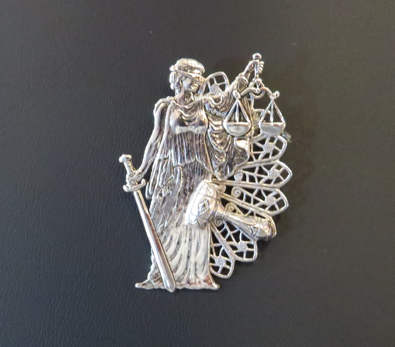 Attorney Pin Brooch Lawyer 24 Karat Gold Plate or Silver Plate - Etsy