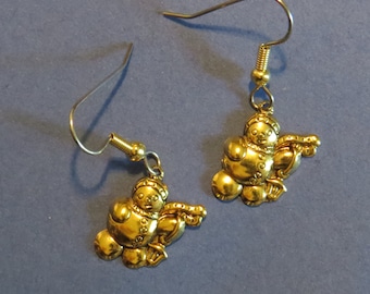 Claddagh Earrings 24 Karat Gold Plate or Oxidized Matte Silver | Etsy