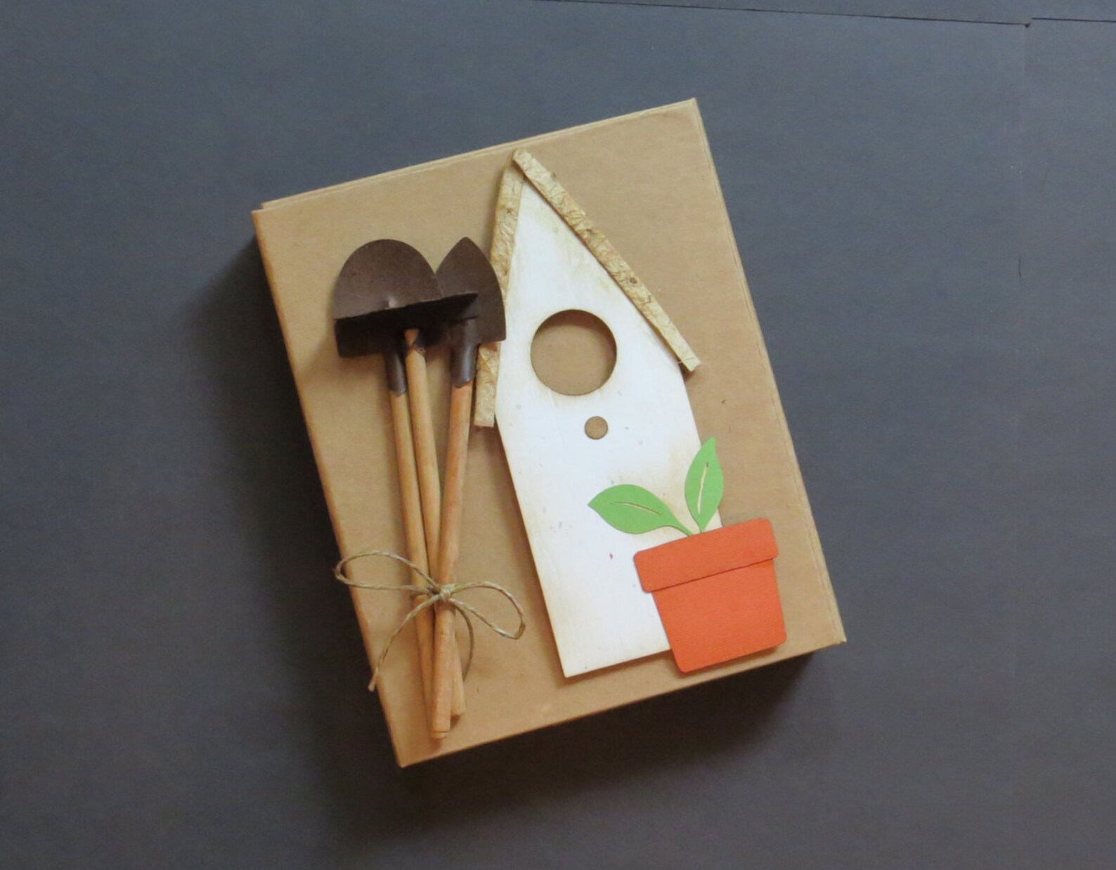 8 Garden Theme Greeting Cards and Card Keeper Gardener Gift 4 - Etsy