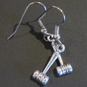 Judge's Gavel Earrings Silver Finish Law Justice Judge Attorney Lawyer ...