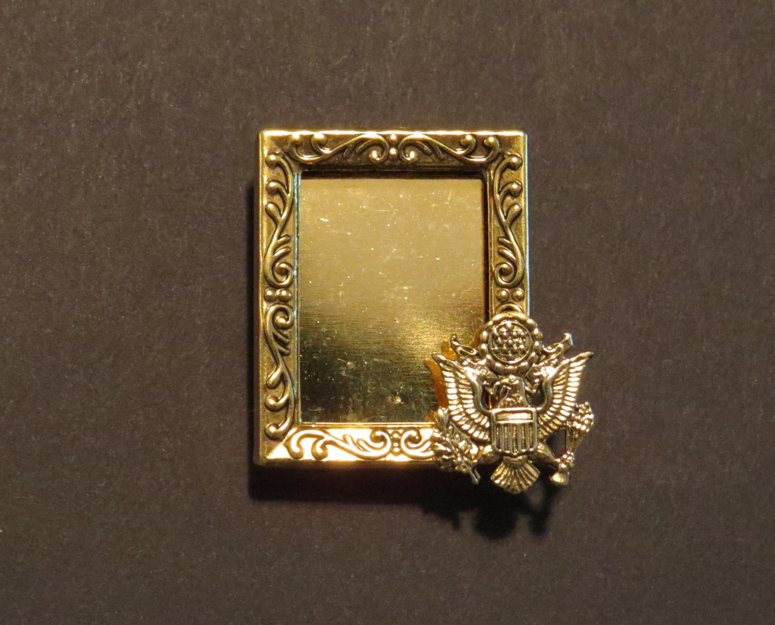 U.S. Army Photo Pin Brooch Troop Military Proud Brave Few Hero 24 Karat ...