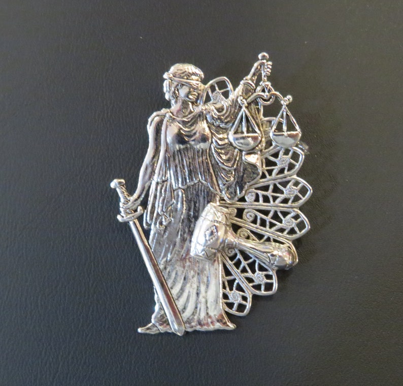 Attorney Pin Brooch Lawyer 24 Karat Gold Plate or Silver Plate - Etsy