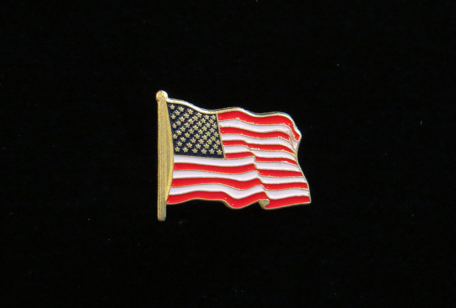 American Flag Tack Lapel or Hat Pin USA Independence Day US 4th of July ...
