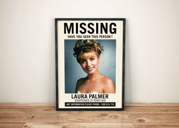 Vintage Missing Person Poster