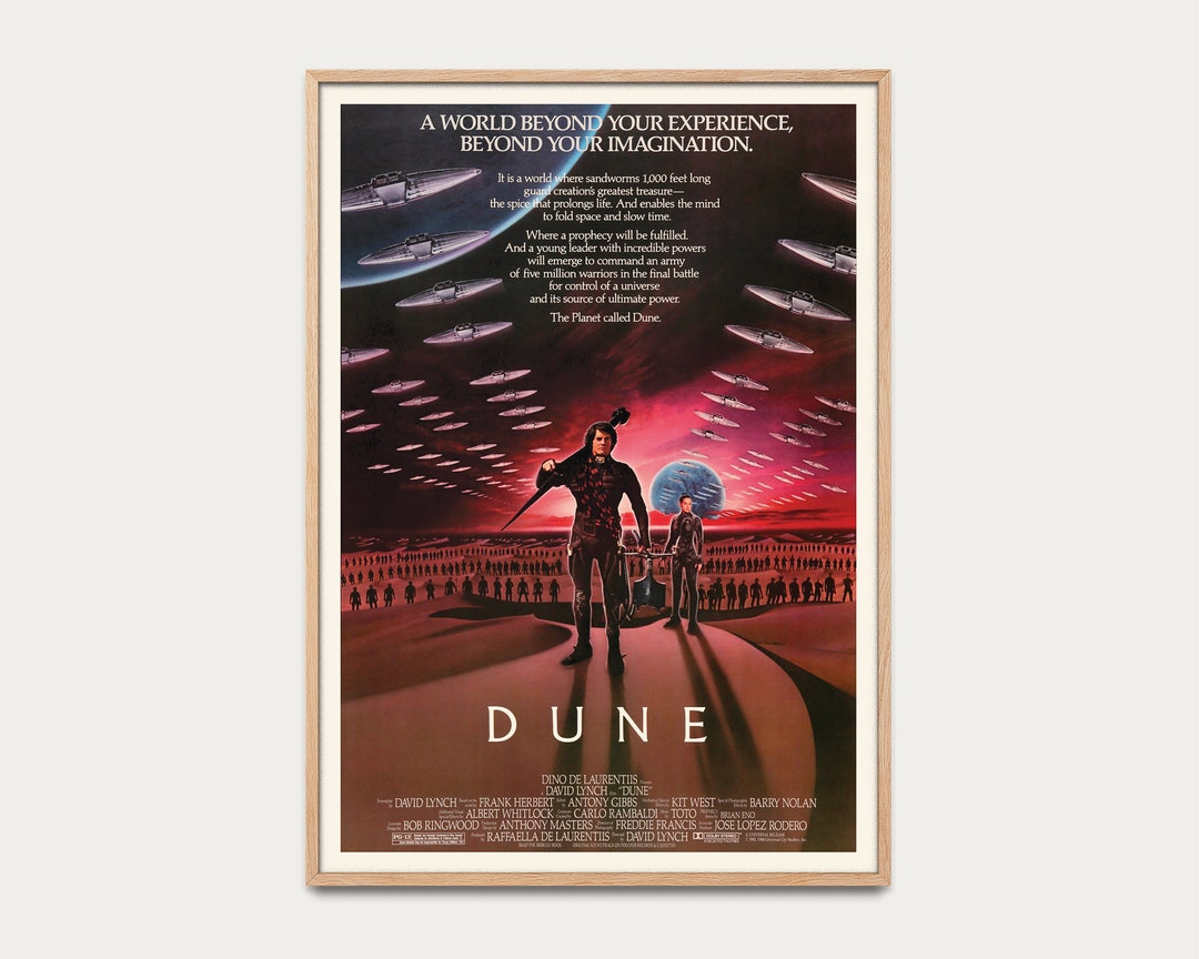Poster Dune - Vintage Poster, Film Poster, Poster Collection, Rare ...