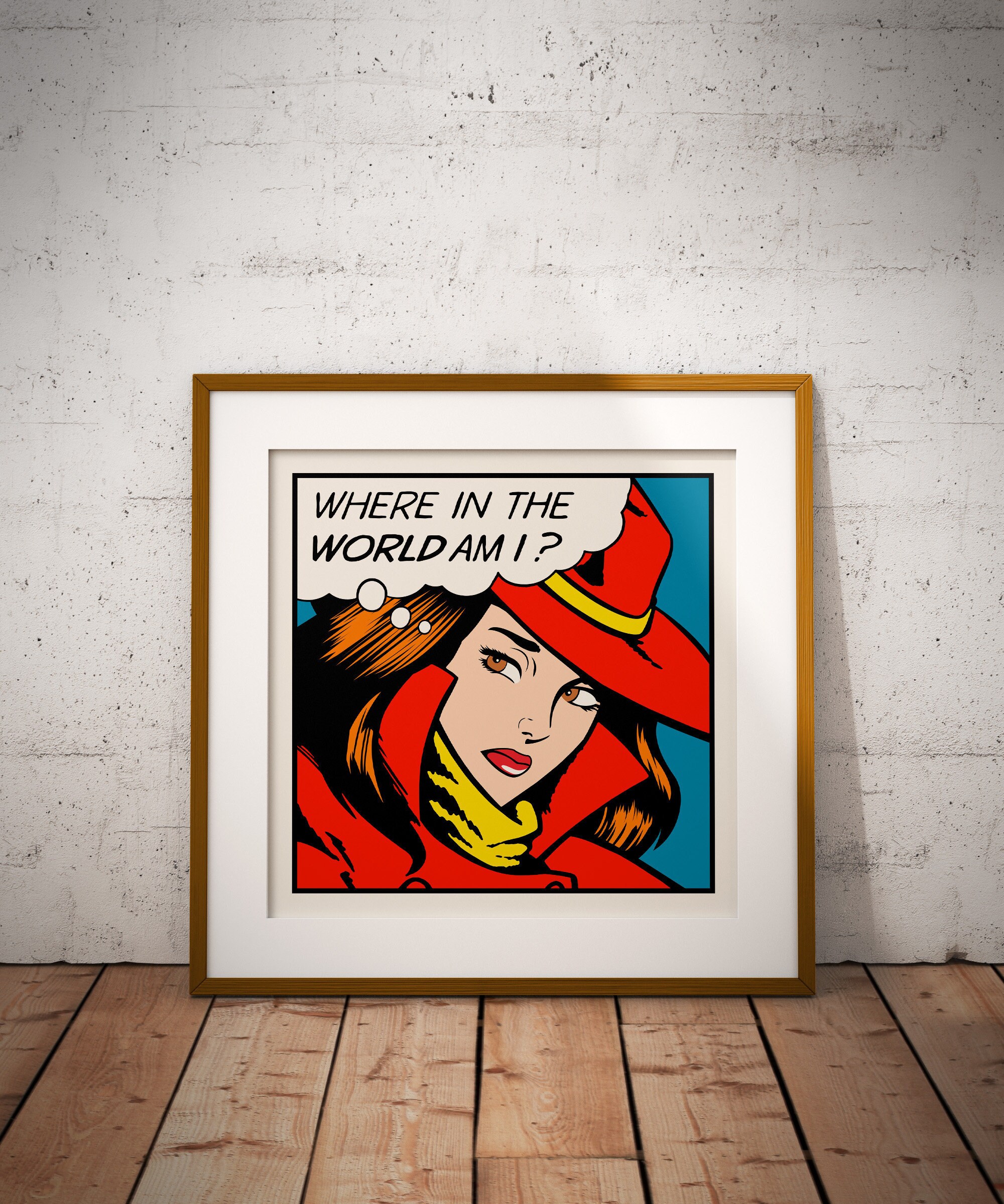 Poster Pop Art vintage poster poster pop art rare print | Etsy